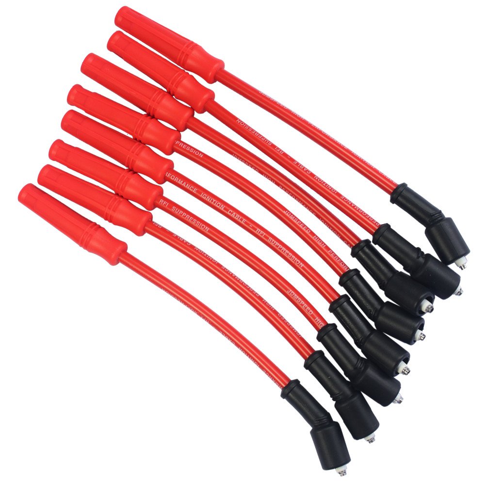 JDMSPEED 10.5 MM Spark Plug Wires Replacement for Chevy GMC Truck 4.8 5 ...