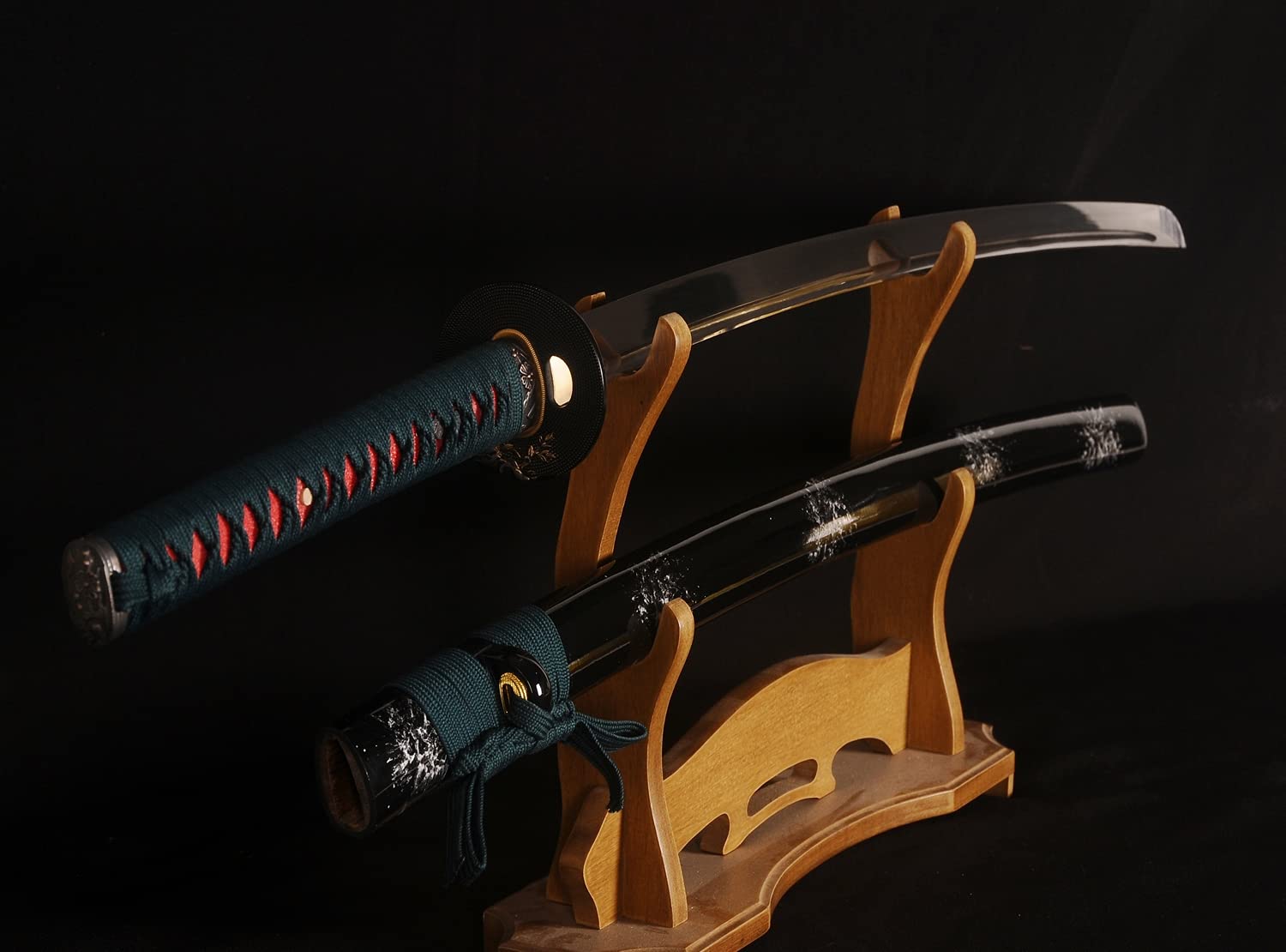 Lyuesword Fully Functional Samurai Katana Sword, 1095 High Carbon Steel ...