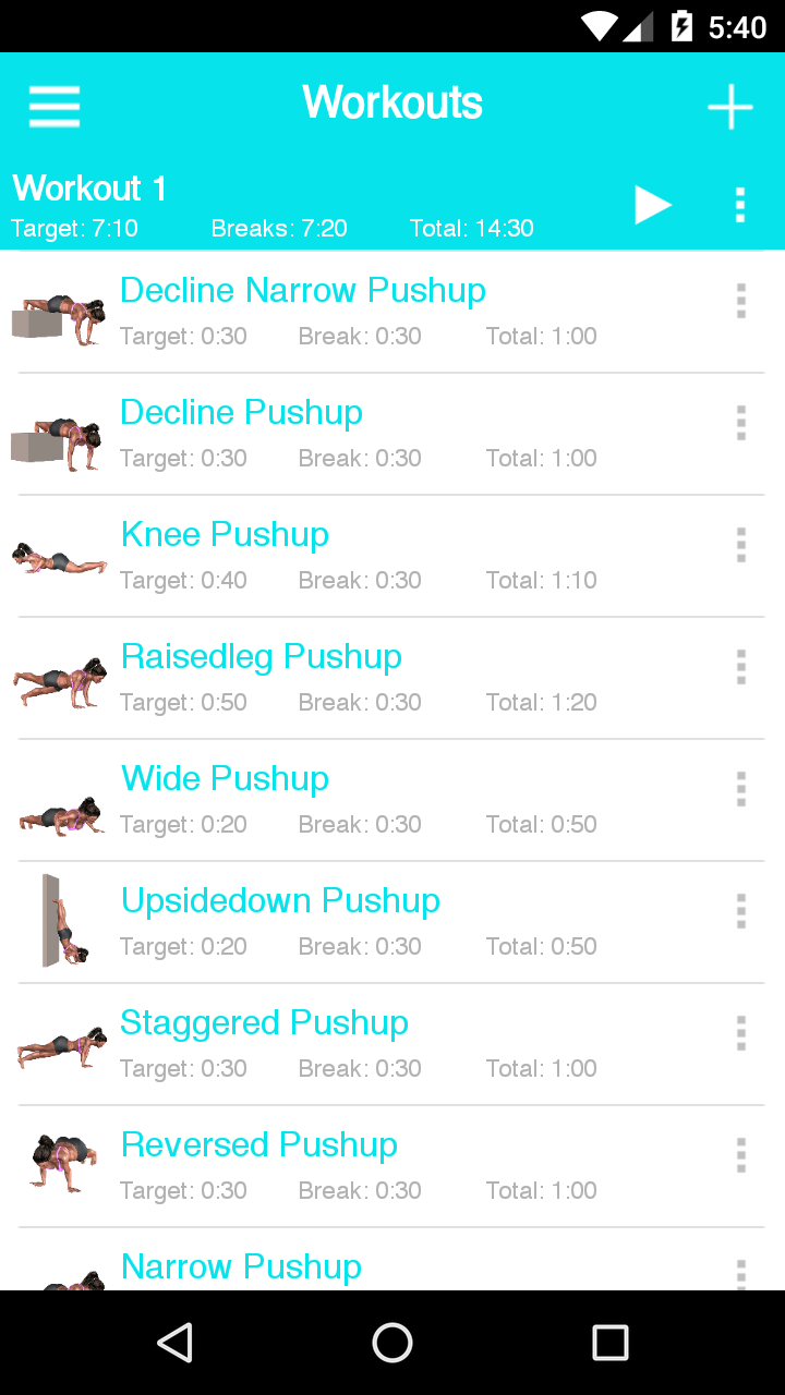 Chrono PushUps: Push Up Timer - App on Amazon Appstore