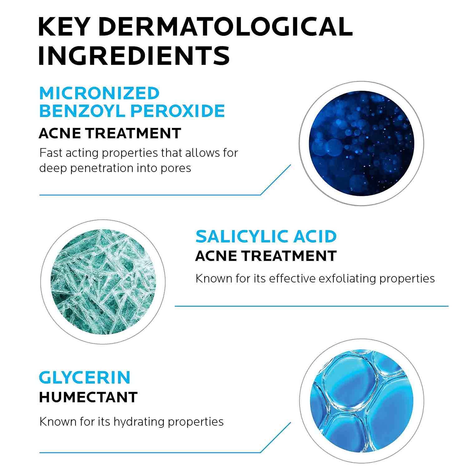 La Roche-Posay Effaclar Dermatological 3 Step Acne Treatment System ...