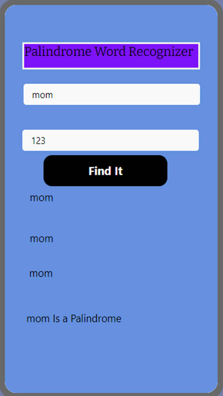 Palindrome Checker by Asser Eldin - App on Amazon Appstore