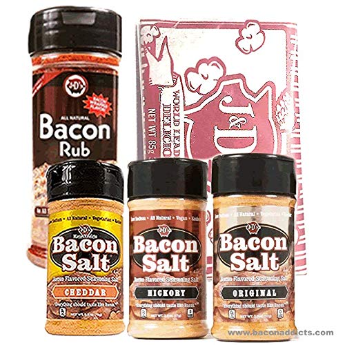 Amazon.com : Favorite Flavors Bacon Sampler Pack (5pc Gift Set ...