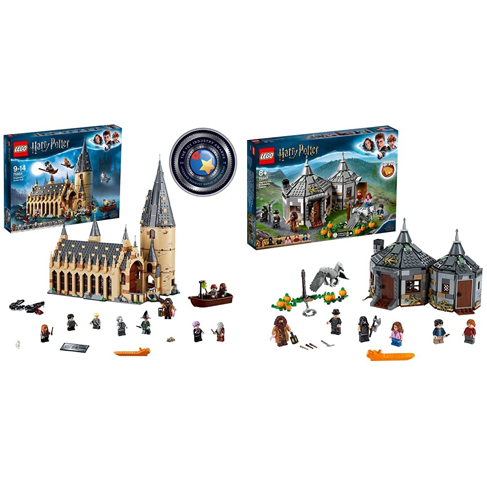 Buy LEGO 75954 Harry Potter Hogwarts Great Hall Castle Toy, Building ...