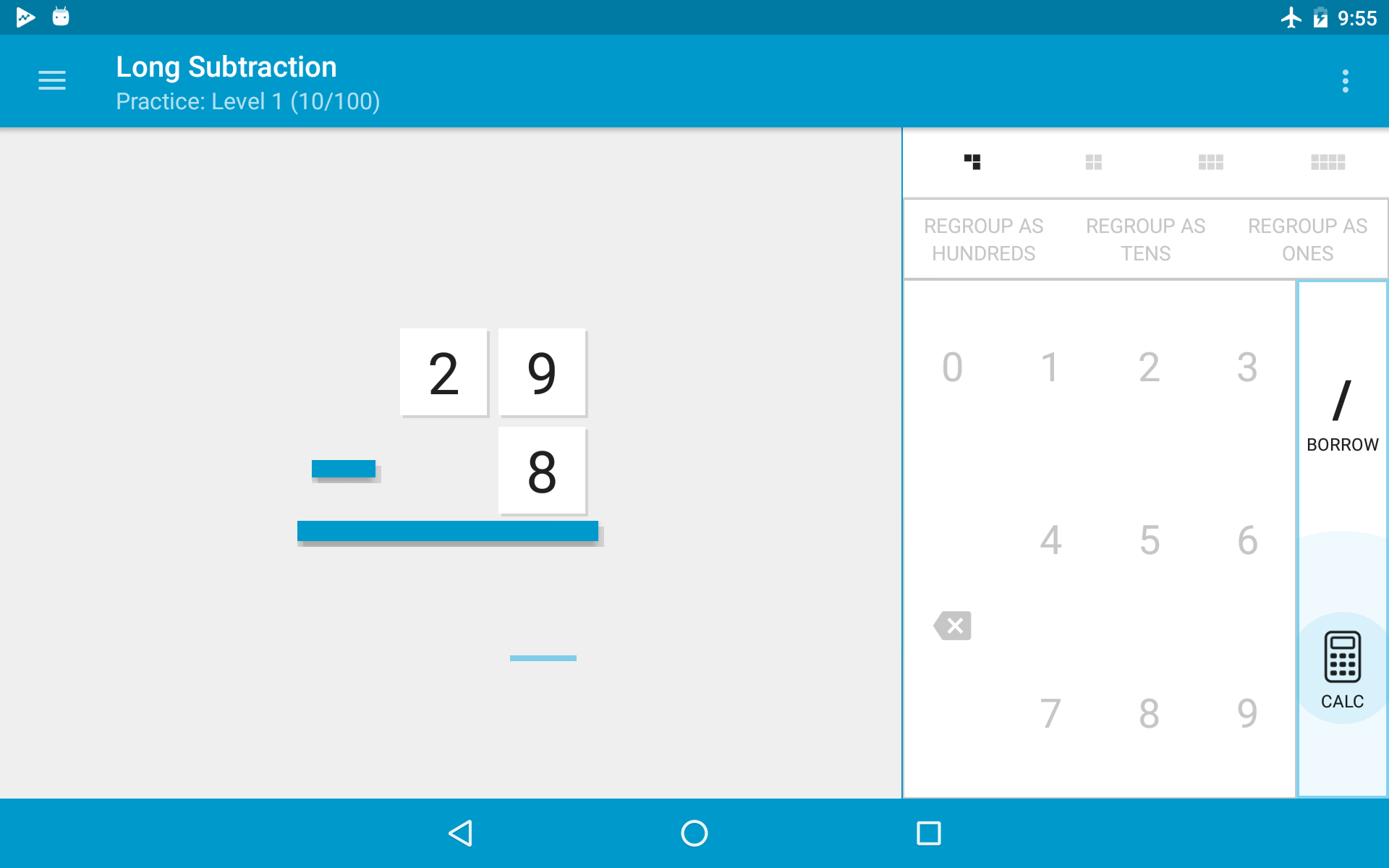 Big Subtraction: Long Subtraction - App on Amazon Appstore