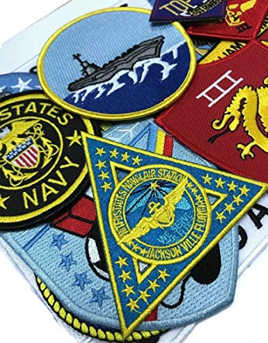 Snapklik.com : Top Gun Fighter Flight Jacket Iron-On Patch Set Of 16 ...