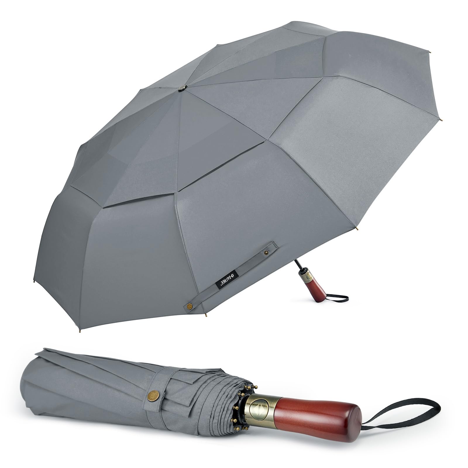 Snapklik.com : G4Free 54 Inch Large Compact Windproof Golf Umbrella For ...