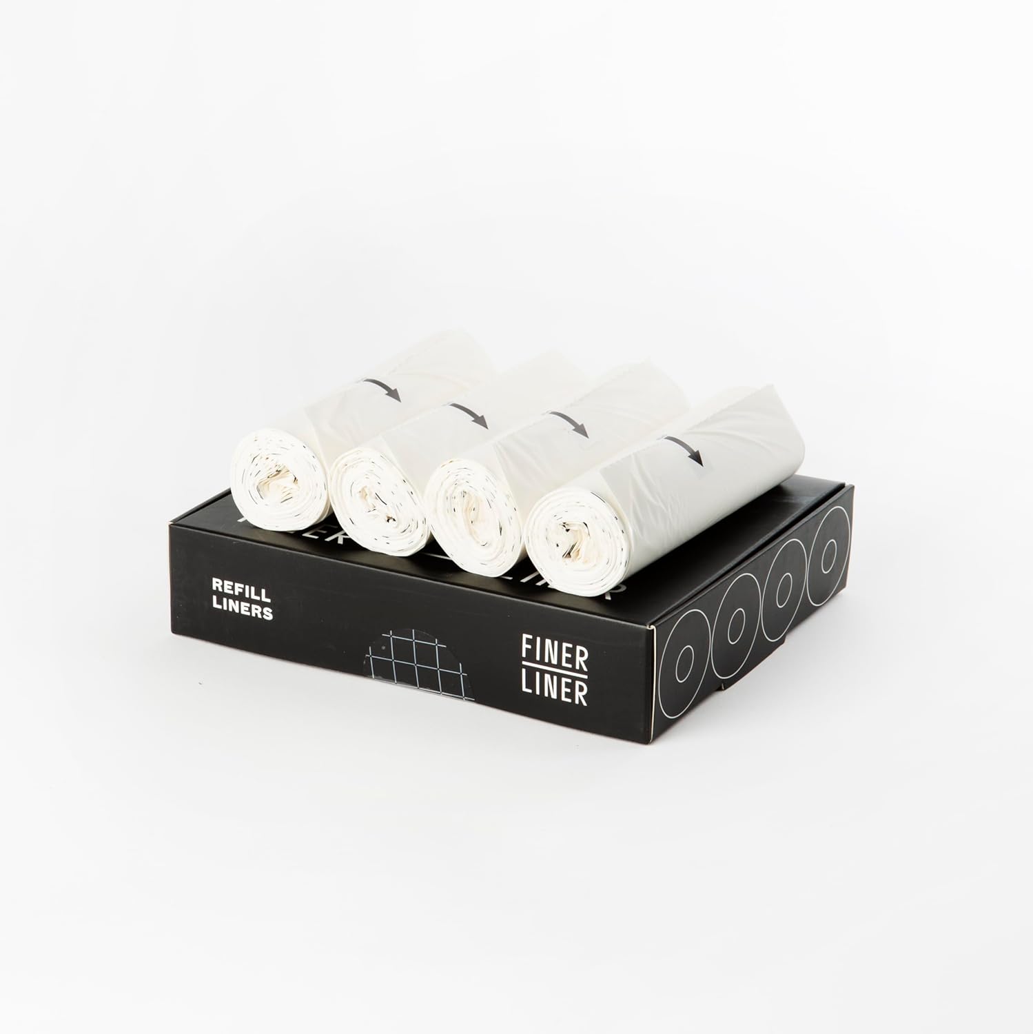 Amazon.com: FINER LINER Refill Liners, Includes 4 rolls of unscented ...