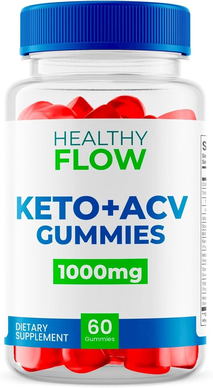 Amazon.com: (1 Pack) Healthy Flow Keto+ACV Gummies, Advanced Formula ...