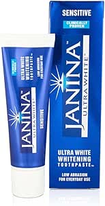 Janina Ultra White Sensitive Whitening Toothpaste 75ml x 6 : Amazon.co ...