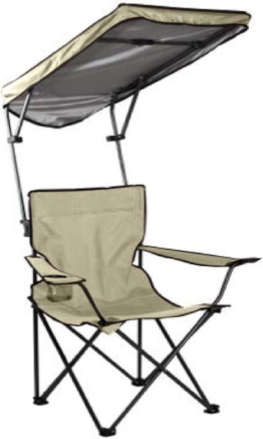 Amazon.com : Quik Shade Basic Adjustable Taupe Canopy Chair : Patio ...