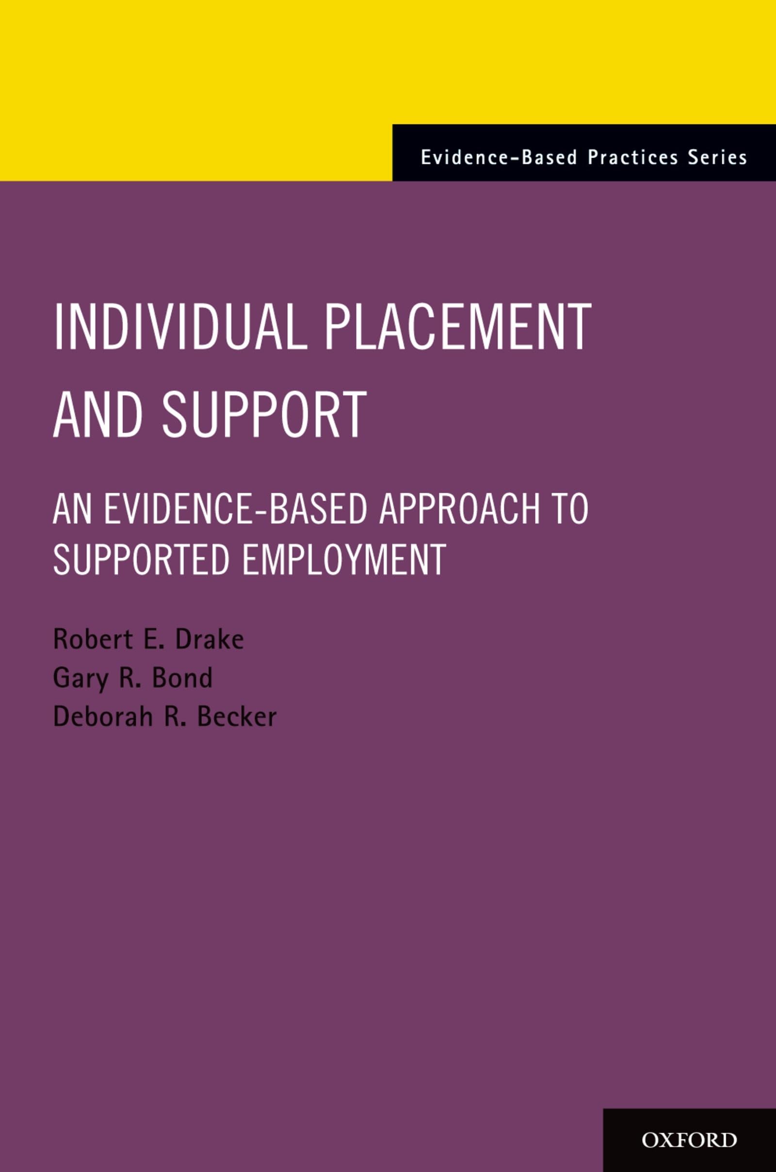 Individual Placement and Support: An Evidence-Based Approach to ...