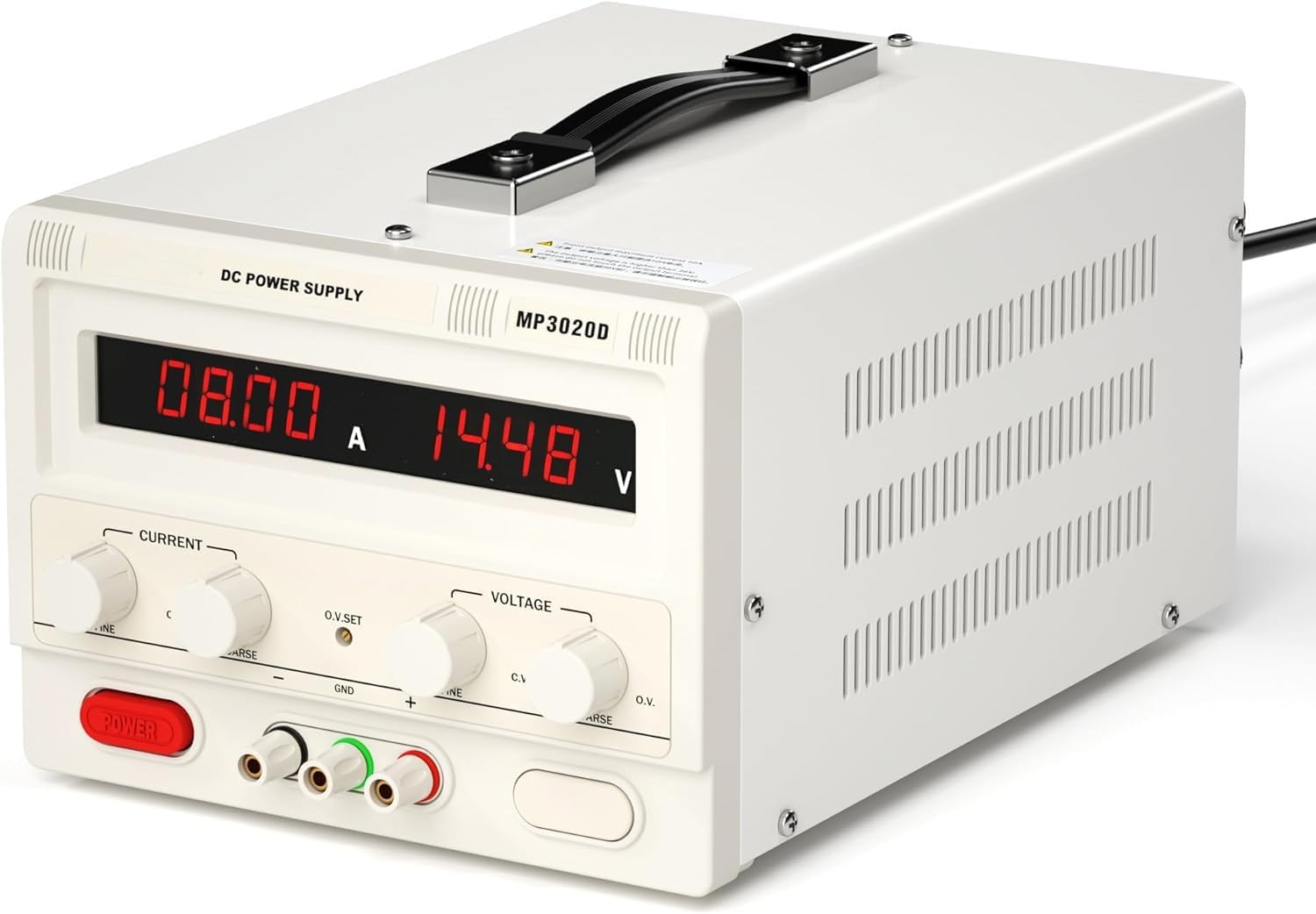 Amazon.com: AC110V Bench Power Supply, 0-30V 0-20A Variable Power ...