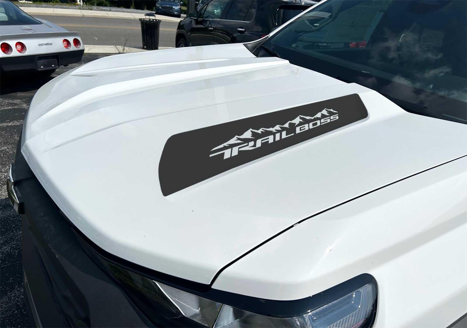Amazon.com: EmblemsPlus 2022 2023 2024 Chevy Silverado Trail Boss Red ...