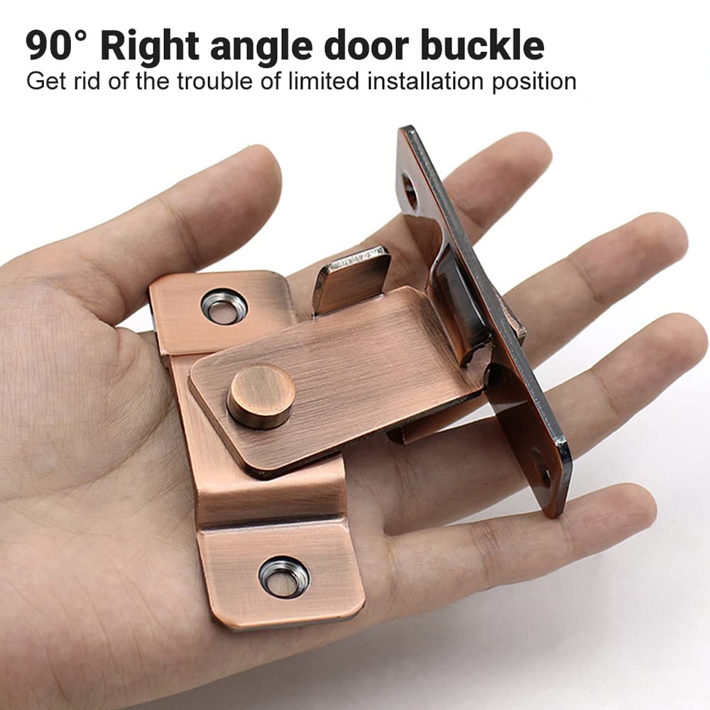 Snapklik.com : 90 Degree Door Buckle, Right Angle Lock, Barn Door Lock ...