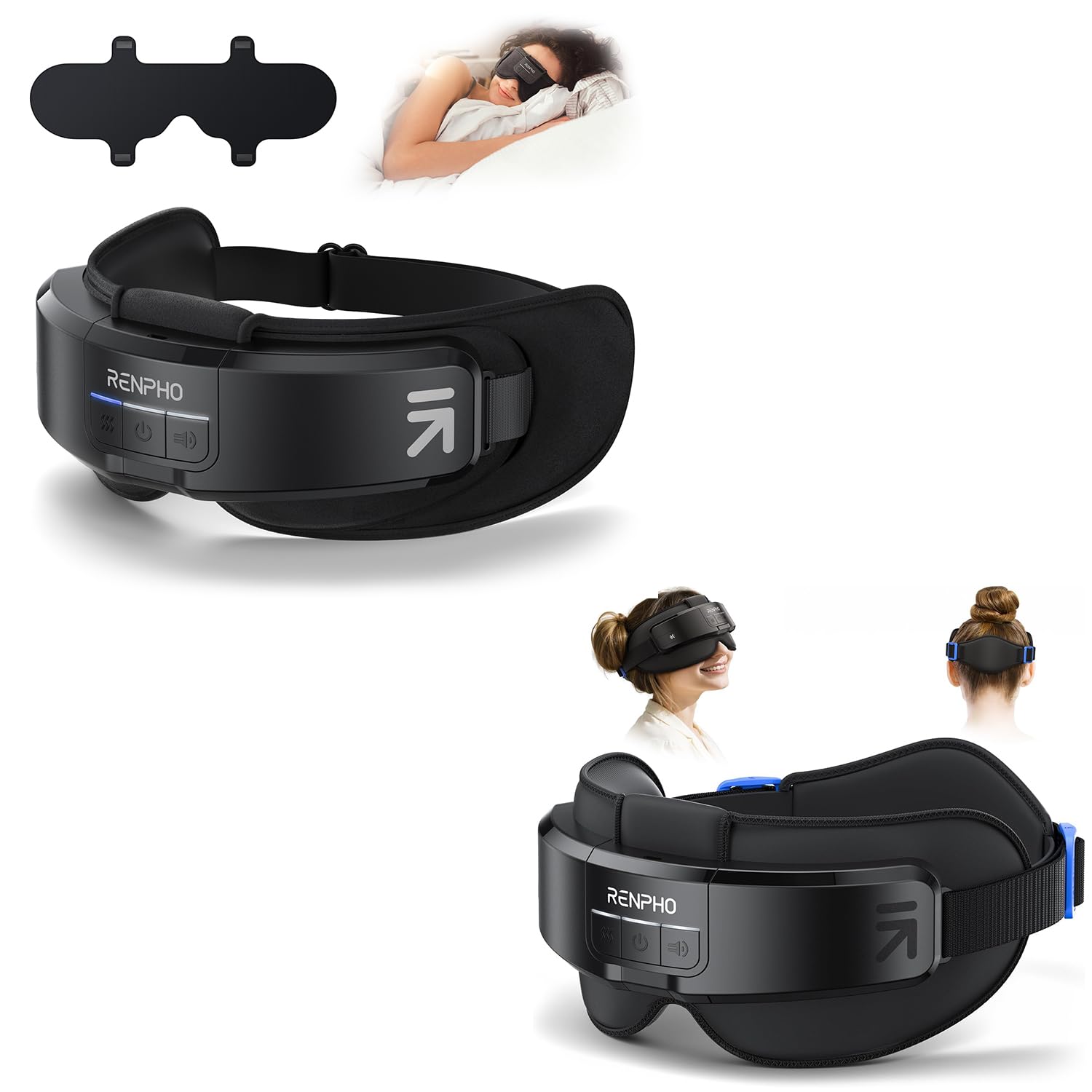 Amazon.com: RENPHO FSA HSA Eligible 2-in-1 Eyeris Shift Eye Massager ...