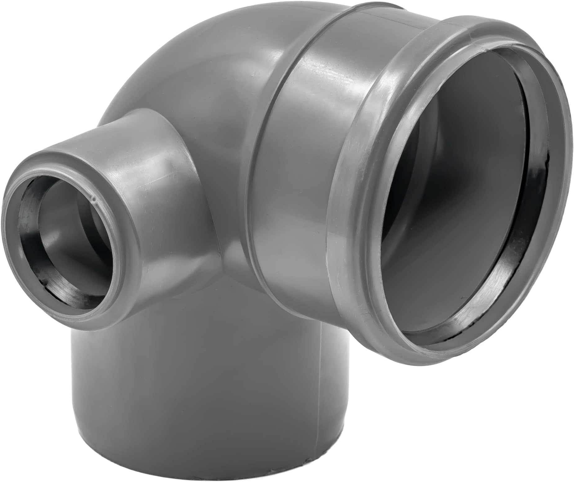 HT System Rohr Bogen DN 110 mit 50 mm Abzweig 90° Links - Rohrbogen aus ...