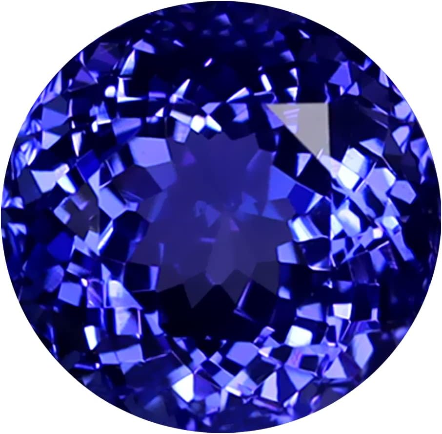 Amazon.com: 2.29 ct AIG Certified AAAA Grade 8 mm Round Cut Violetish ...