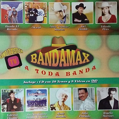 VARIOS - BANDAMAX - A TODA BANDA ( CD + DVD ) - Amazon.com Music