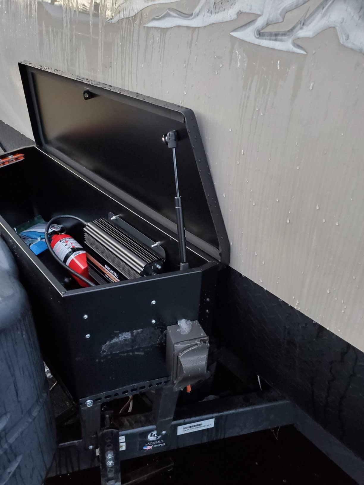 $27/mo - Finance WEIZE Trailer Tongue Box, 2.31cu.ft. Trailer Tool Box ...