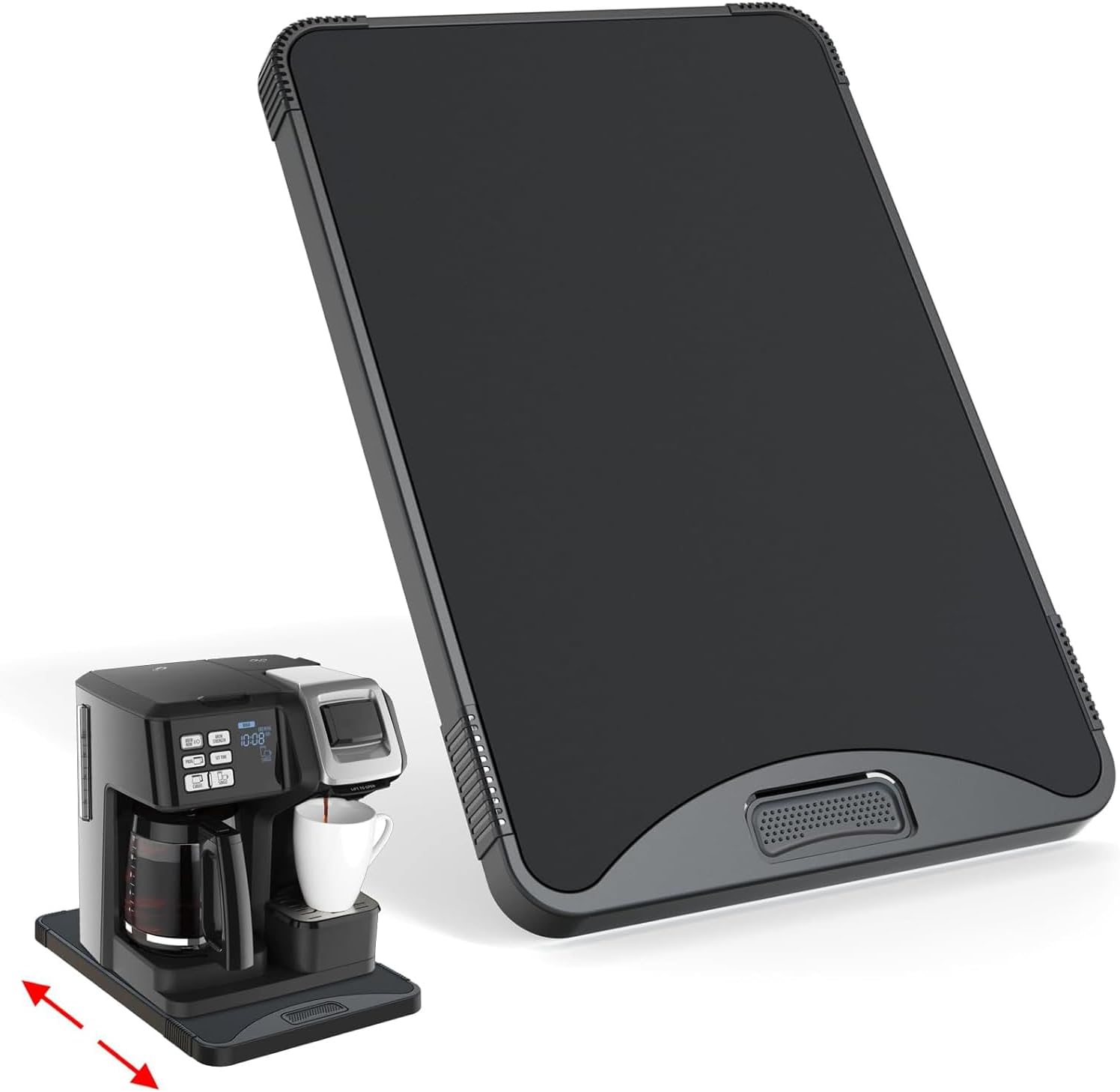 Amazon.com: Bamboo Appliance Slider Tray for Coffee Maker & Heavy ...