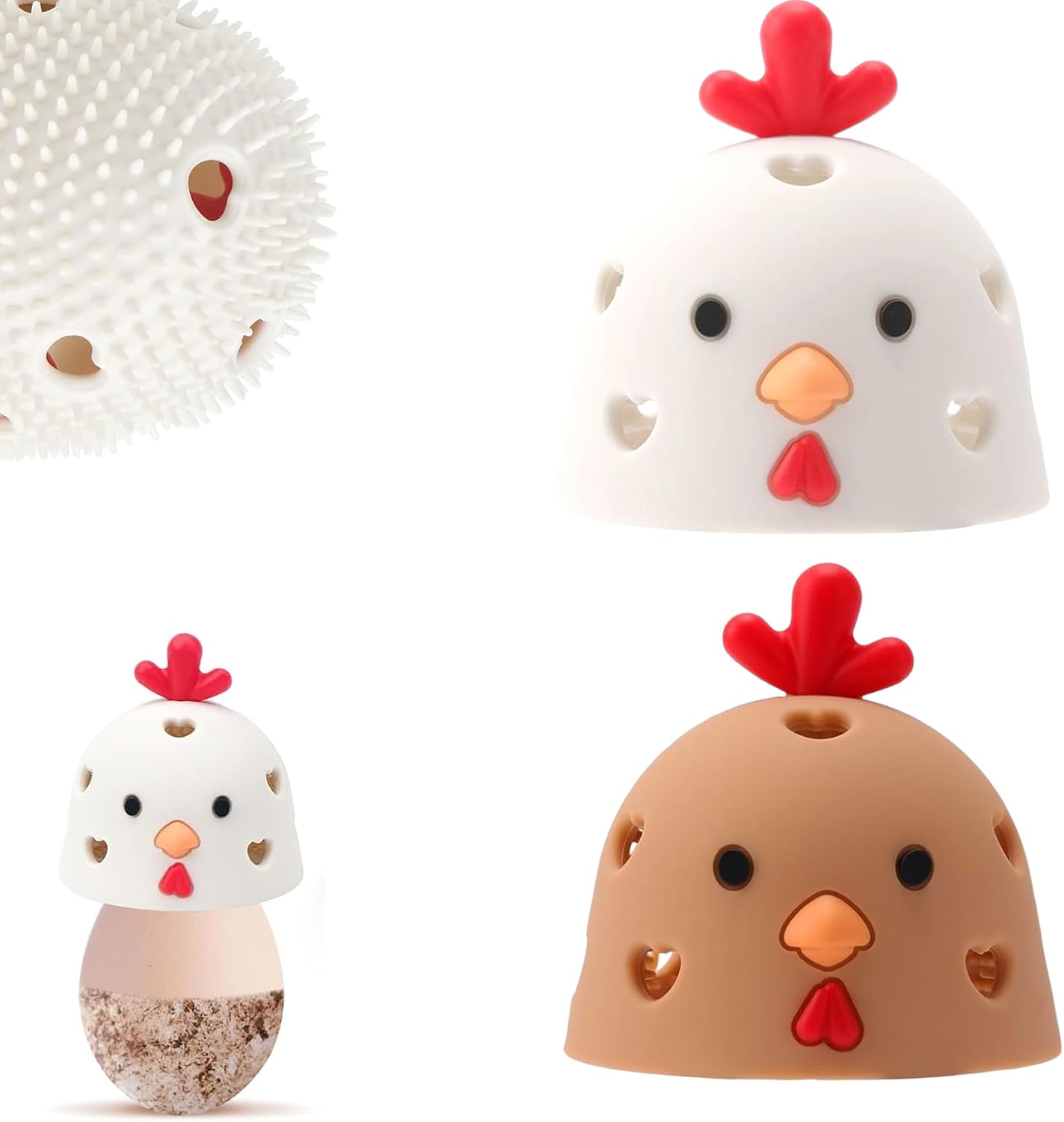 Amazon.com: Egg Scrubber for Fresh Eggs, Egg Cleaning Brush, Reusable ...