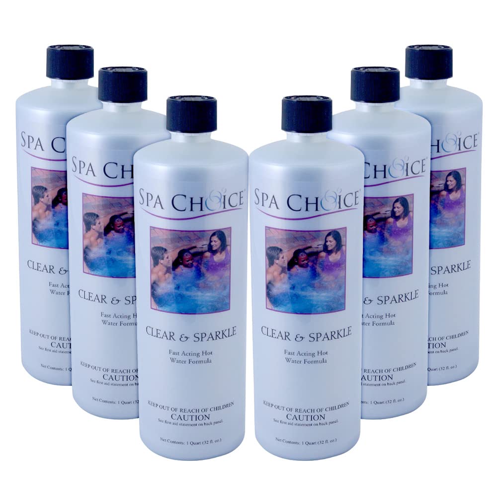 Amazon.com : SpaChoice 472-4-8270-06 Spa Clarifier Hot Tub, 1-Quart, 6 ...