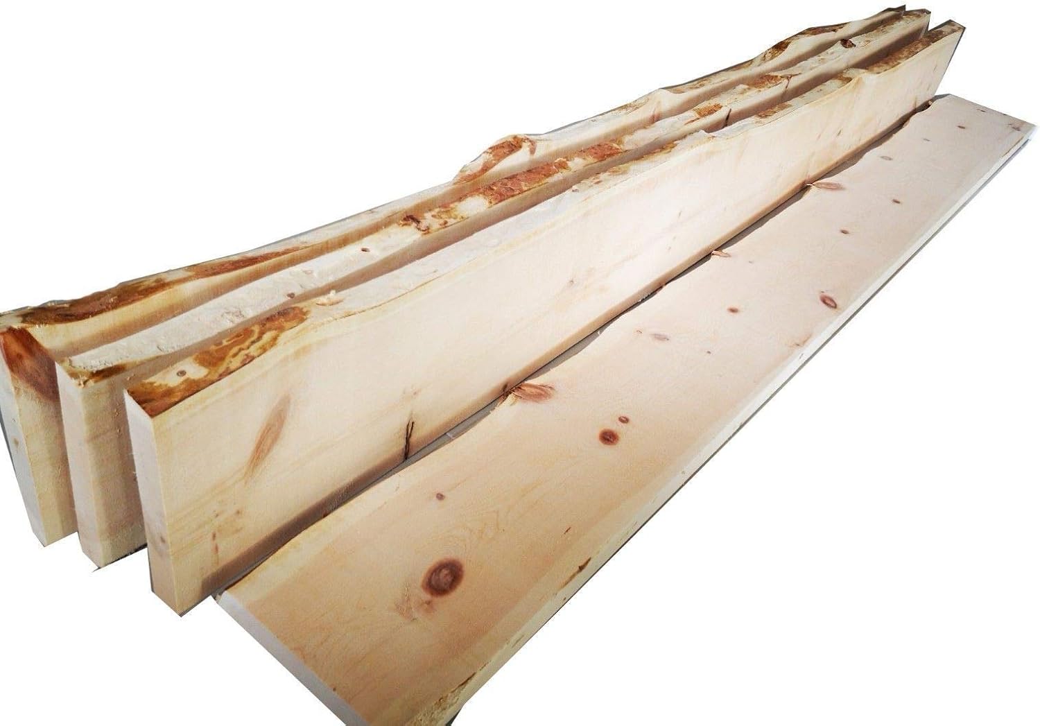 3 x 22 x 200 cm Premium Alpenzirbe als z.B. Regalbrett Brett Zirbenholz ...