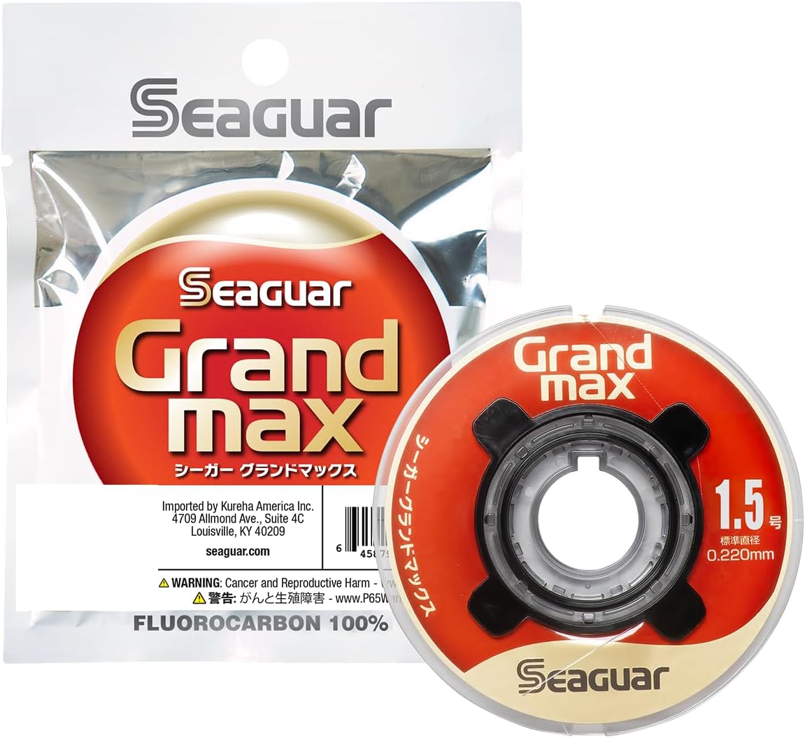 Amazon.com : Seaguar JDM Grand Max Fishing Line Shock Leader Tippet ...