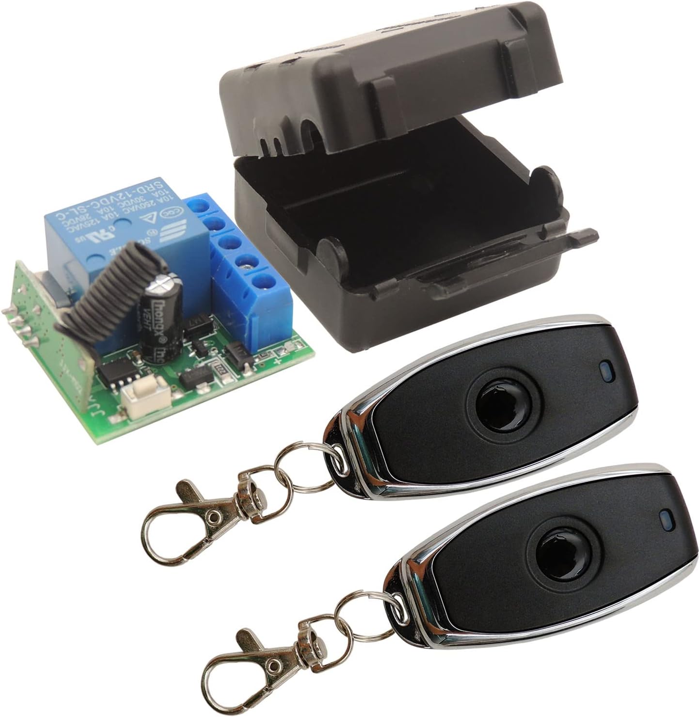 eMylo Interruttore di controllo remoto RF wireless DC 12V 1 canale ...