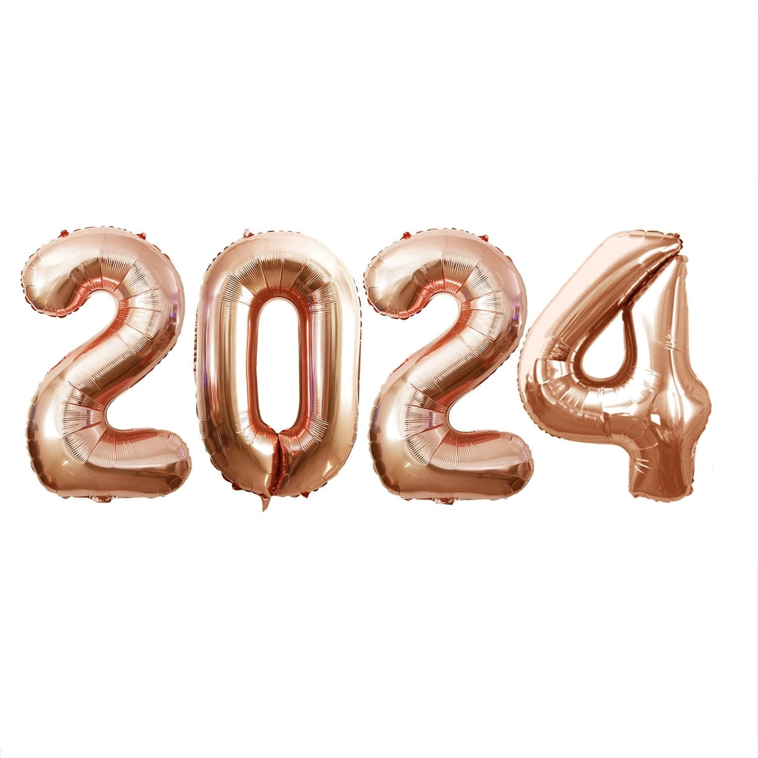 Snapklik.com : GOER 2024 Foil Number Balloons For 2024 New Year Eve ...