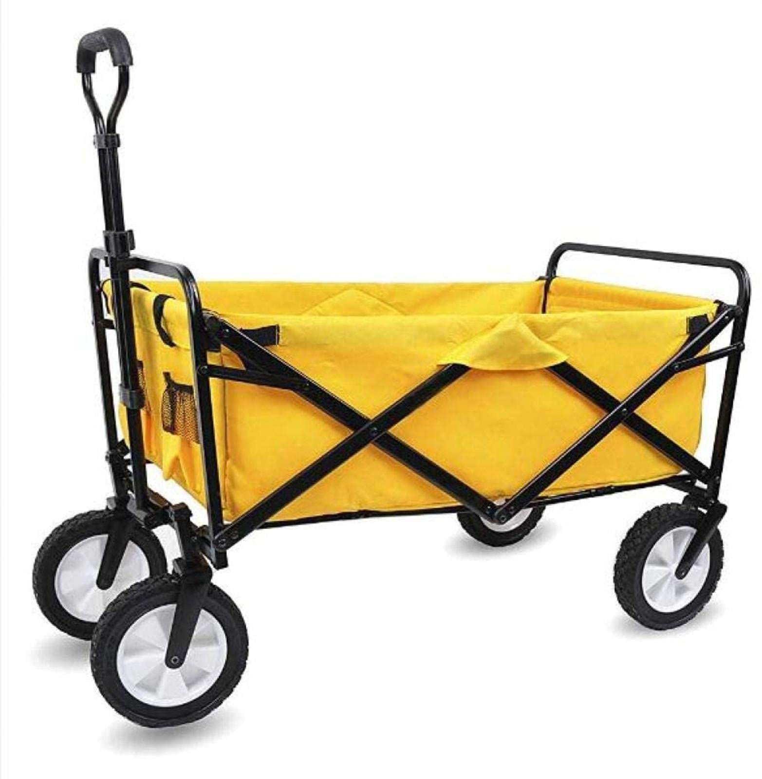 Buy MWKL Upgraded Folding Trolley, Garden Trolley Foldable Cart Heavy ...
