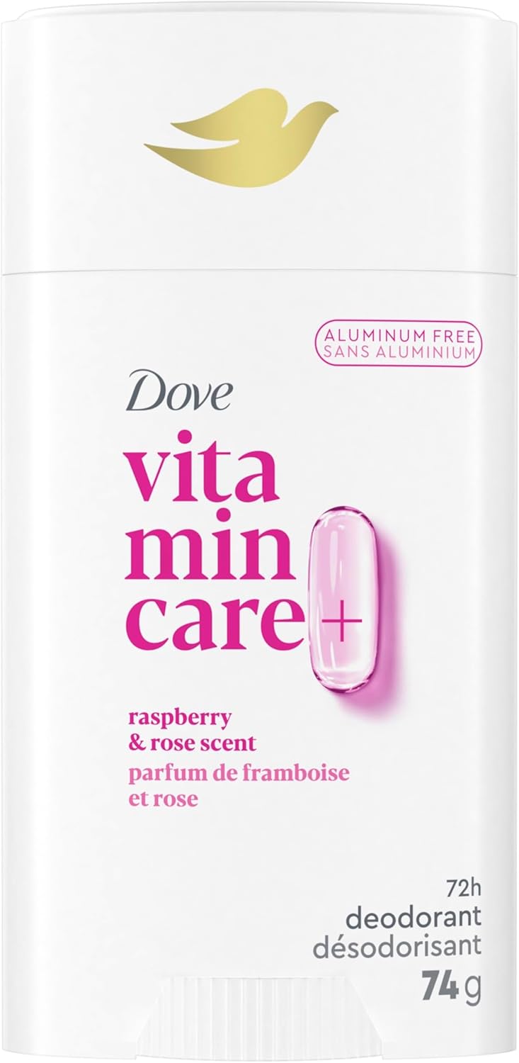 Dove Vitamin Care+ 72h Aluminum-Free Deodorant with B3+E