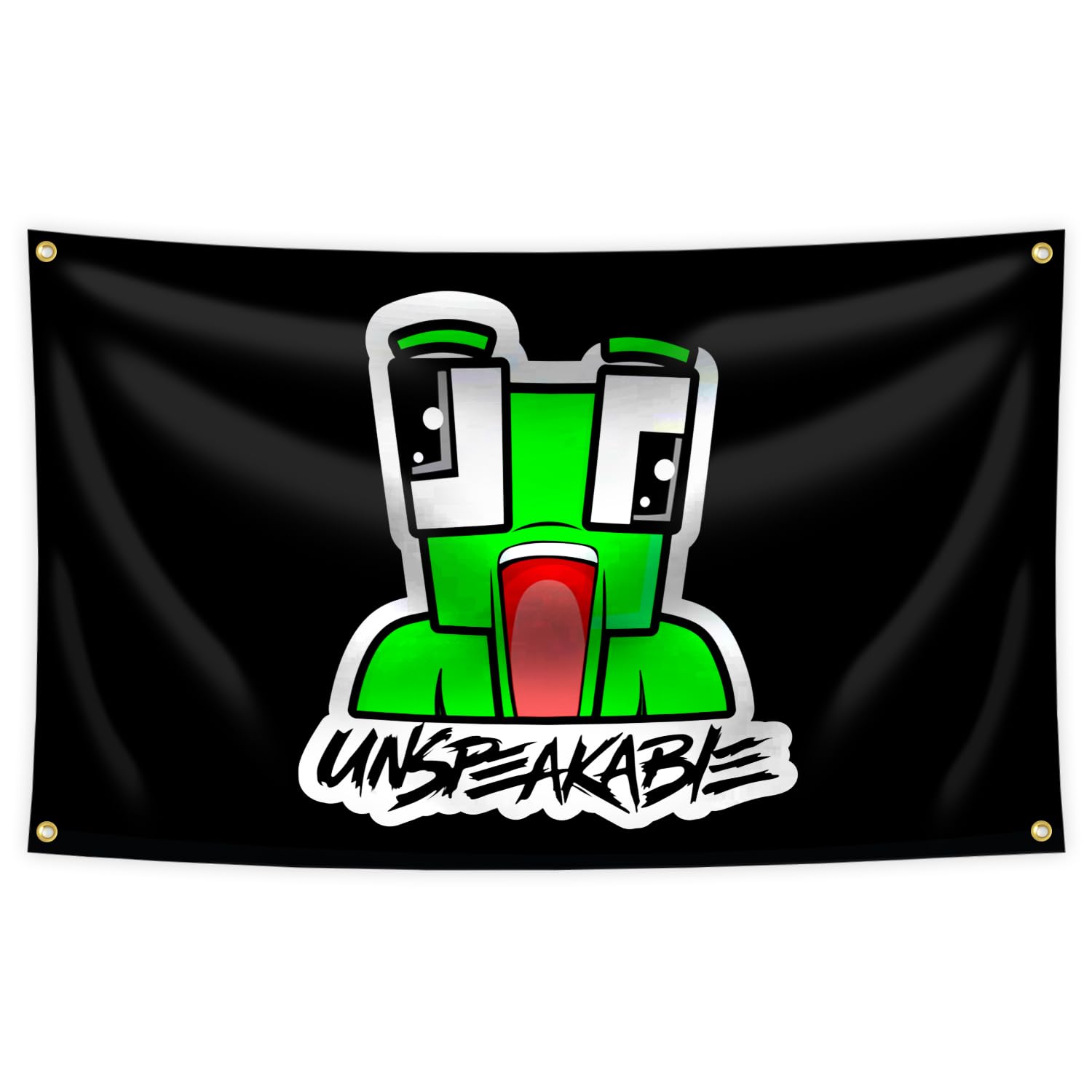 Amazon.com : Generic Unspeakable Flag 3x5FT with 4 Brass Buckles ...