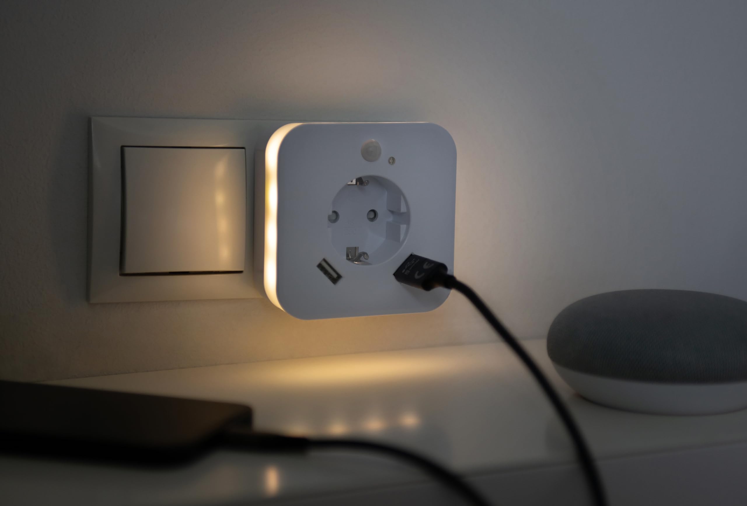 Night Light Socket And Cord GE Color Changing Ring Nightlight LED