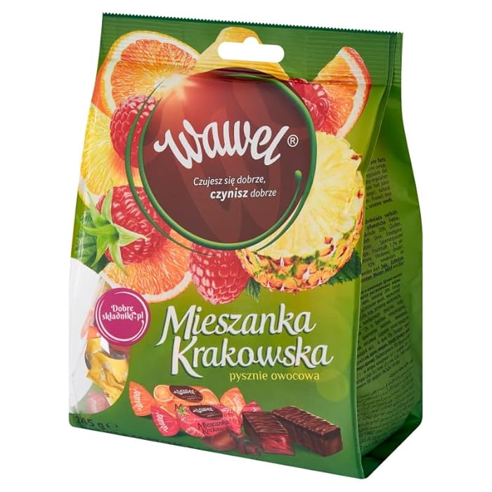 Buy Wawel Mieszanka Krakowska Chocolate Covered Jelly Candy - Lemon ...