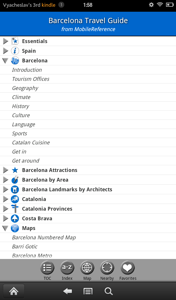 Barcelona and Catalonia - FREE Travel Guide - App on Amazon Appstore