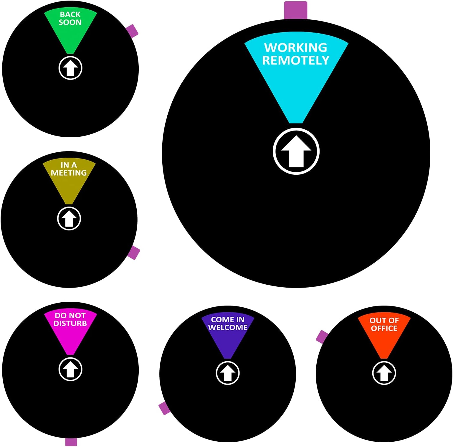 Amazon.com : Restroom Closed for Cleaning Sign with Magnetic Magnetic ...