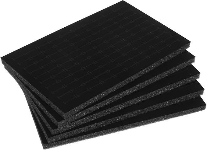 Amazon.com: Zerodeko Jewelry Box Insert Black Foam Jewelry Inserts 5pcs ...