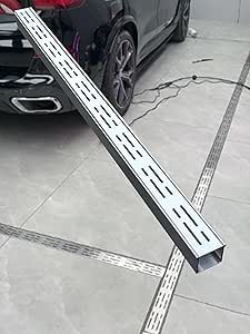 Amazon.com: 2 Inch Channel Drain Outdoor, Slim Water Trench Drain ...