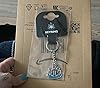 100% OFFICIAL NEWCASTLE UNITD FC CREST KEY RING : Amazon.co.uk: Sports ...