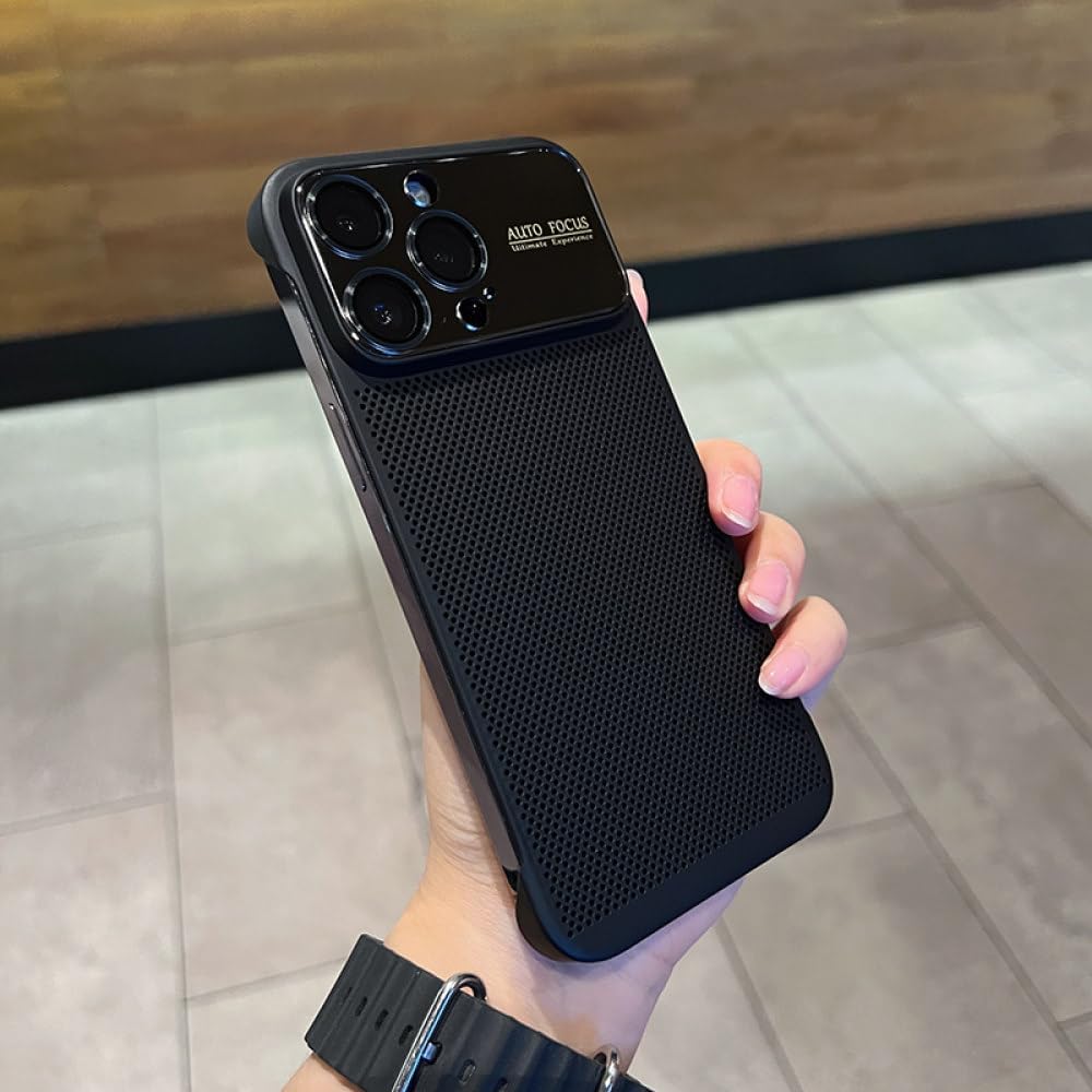 Amazon.co.jp: Ultra Thin Borderless Heat Dissipation Case for iPhone 12 ...