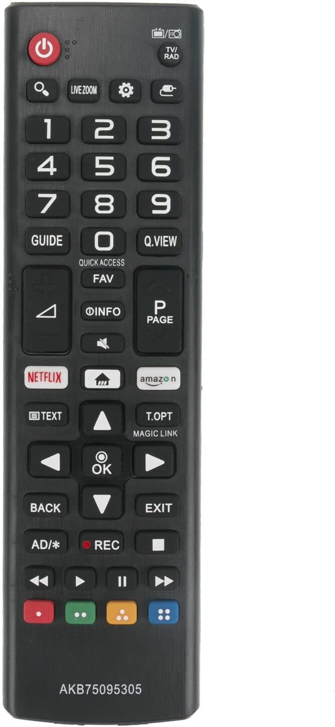 Amazon.com: AKB73975722 TV Remote Control Replacement fit for LG LED ...