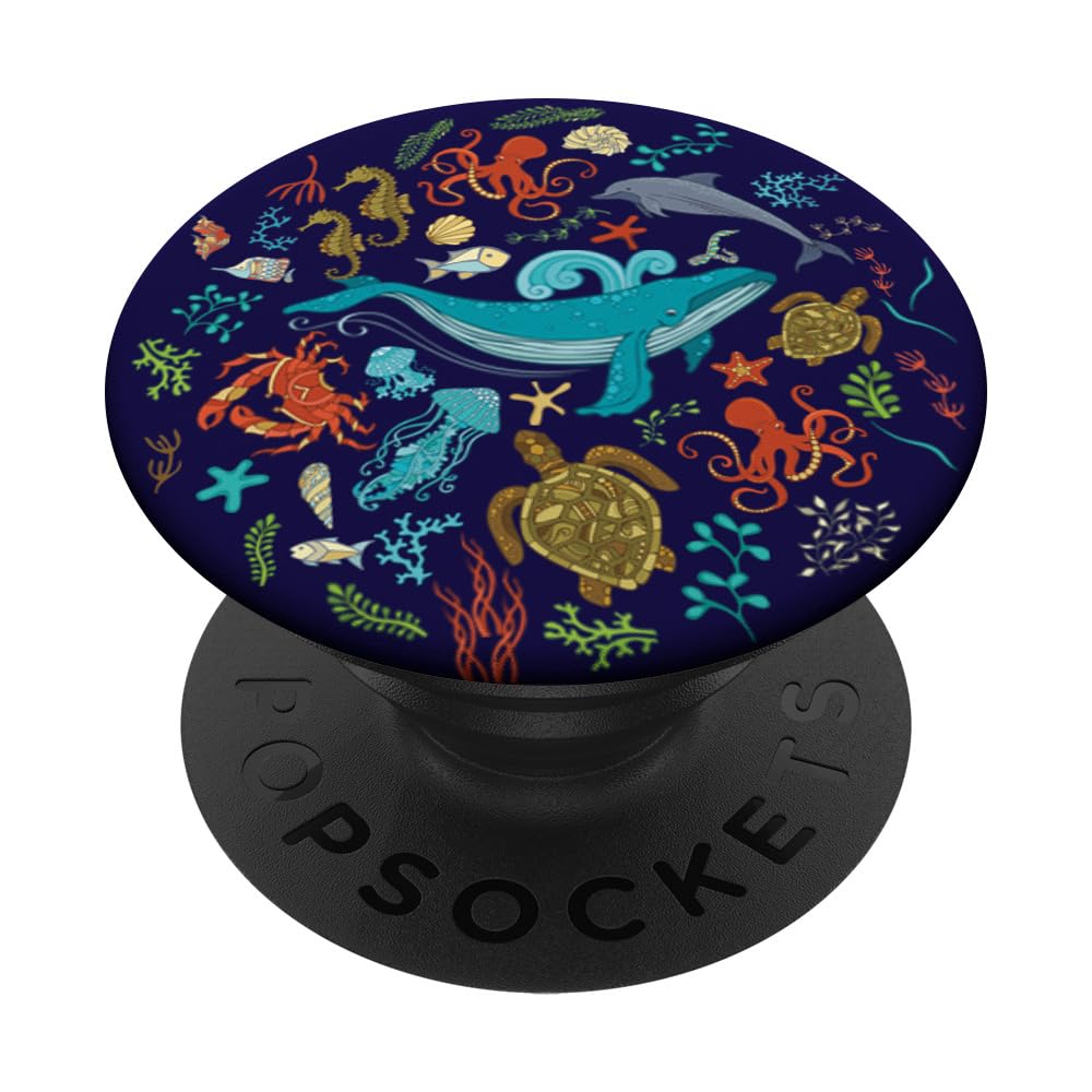 Amazon.com: Ocean Life Accessory Whale Sea Turtle Octopus Crab ...