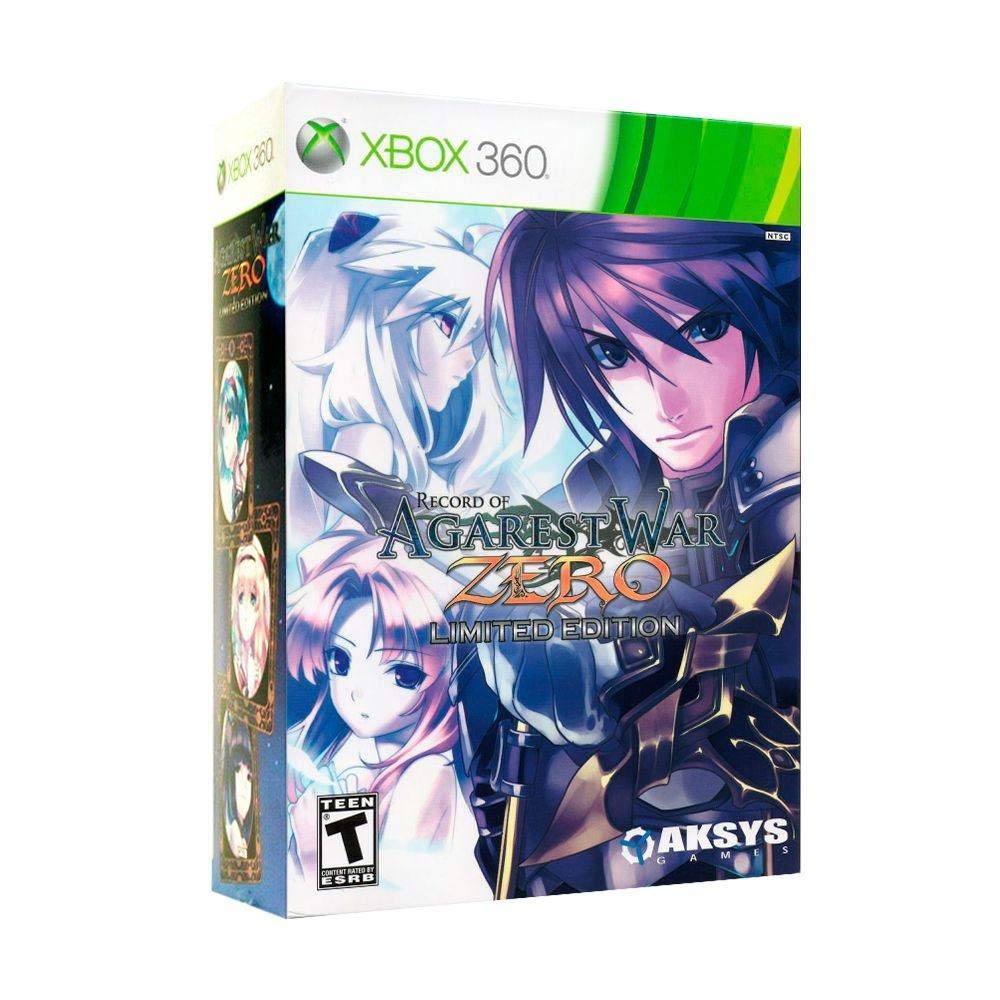 Amazon.com: Record of Agarest War Zero Limited Edition -Xbox 360 ...