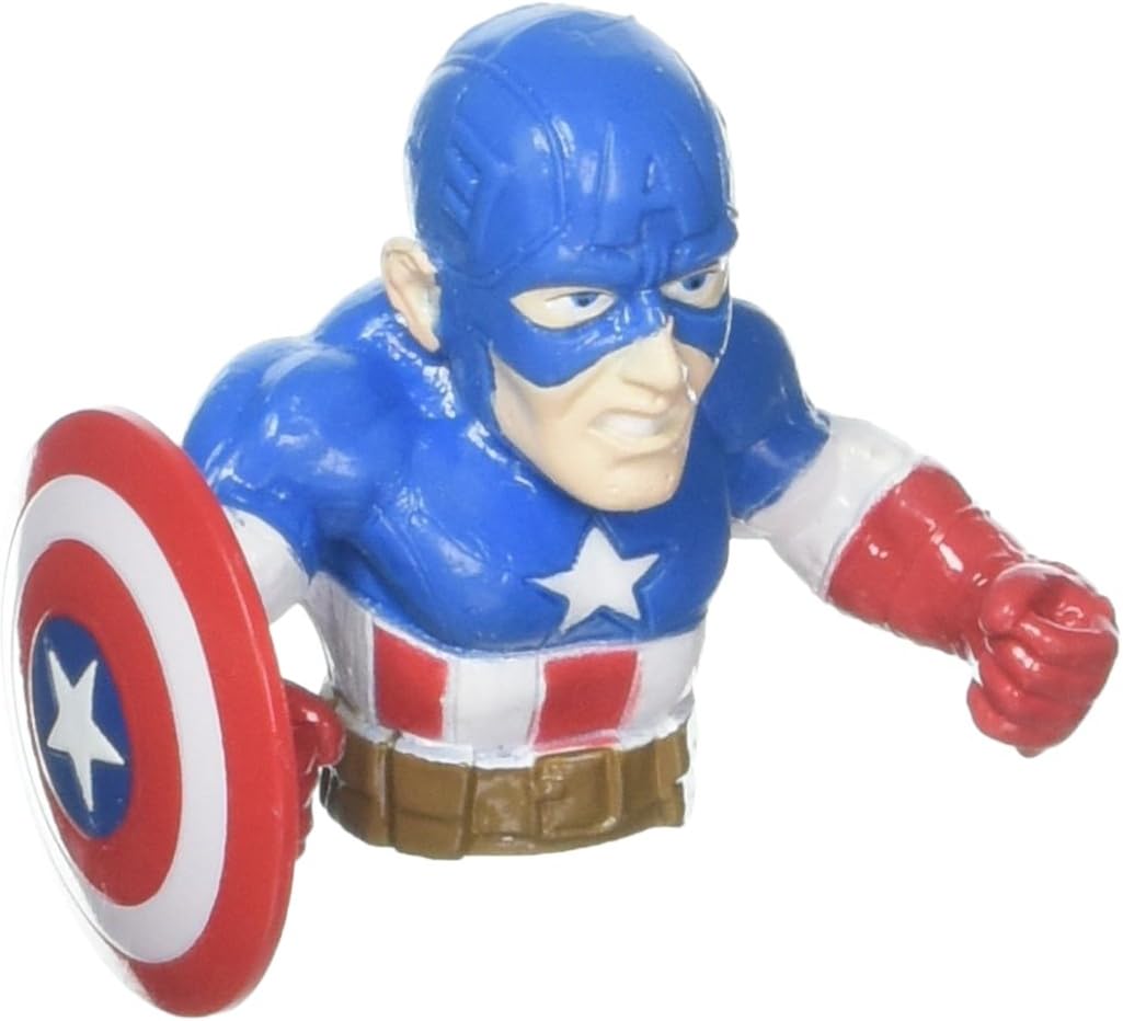 Amazon.com: Marvel Captain America Finger Fighter Action Figure : Toys ...