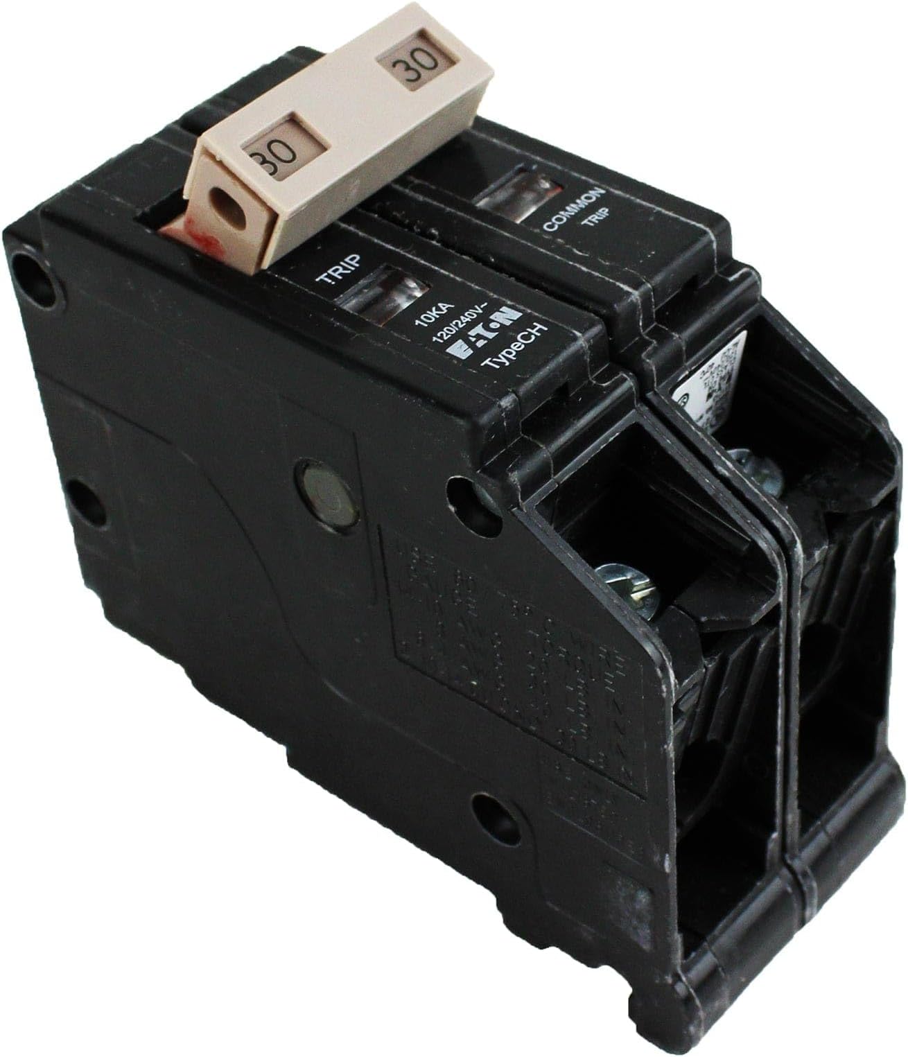 Eaton BR230 Breaker, 30A, 2P, 120/240V, Type BR, 10 kAIC, Color ...