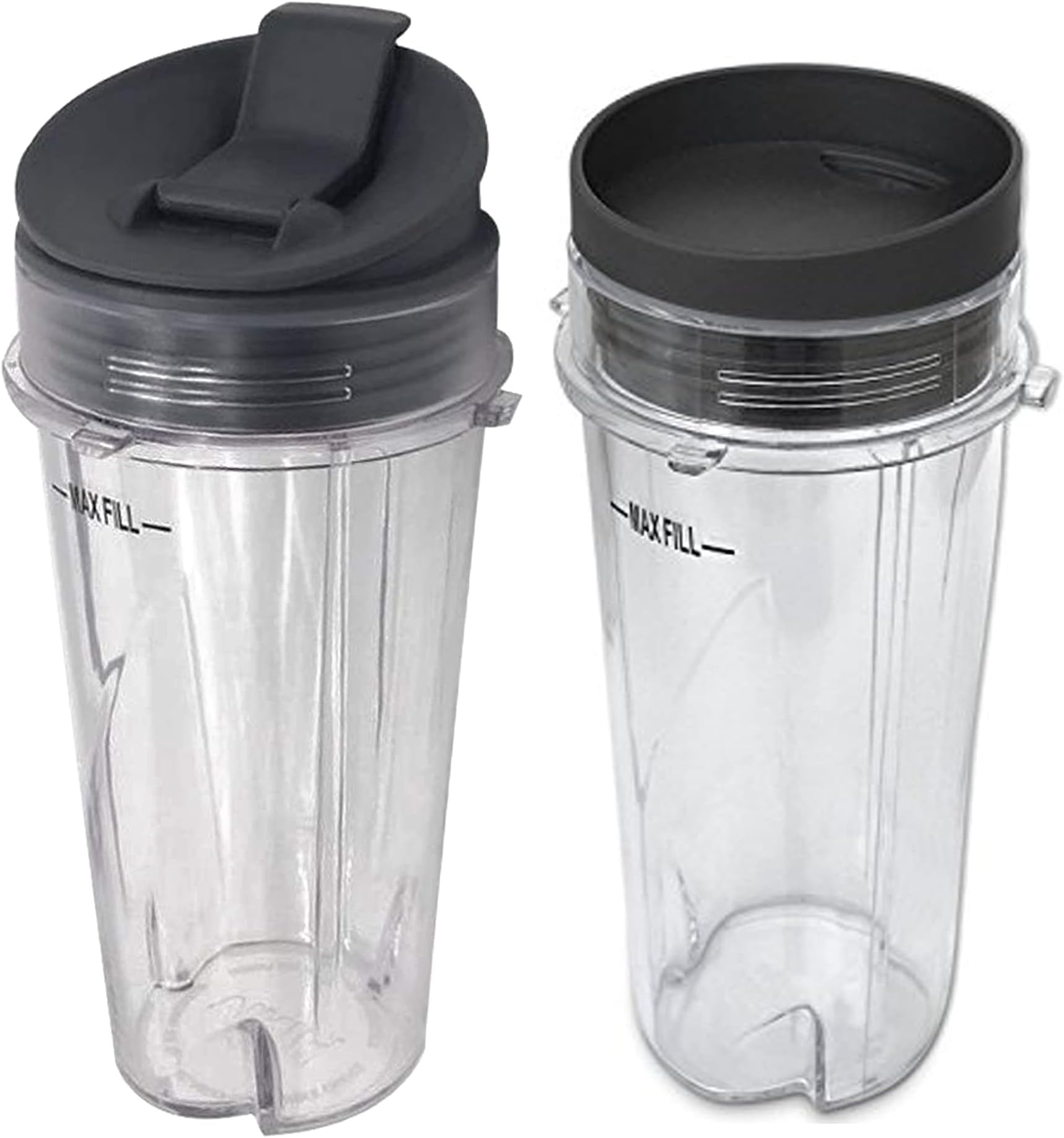 Amazon.com: Replacement parts Blender16 Ounce Cups with Sip & Seal Lid ...