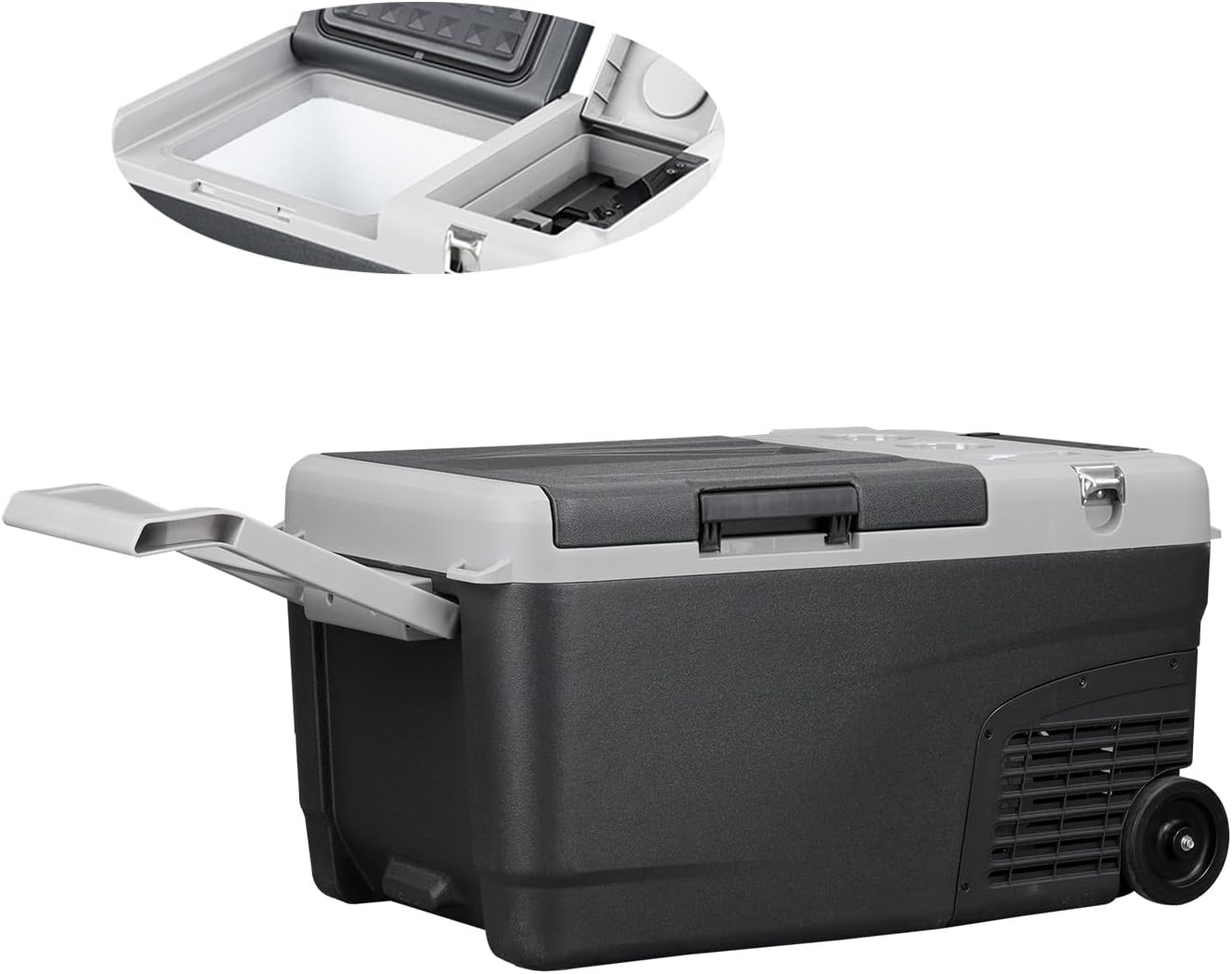 Amazon.com: Alpicool MT25 Portable Fridge 12 Volt Car Refrigerator 24 ...