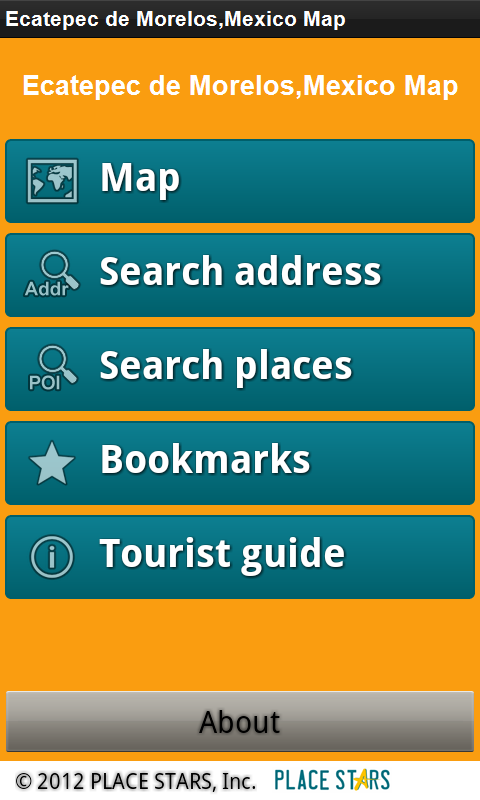 Ecatepec de Morelos, México Mapa Offline: PLACE STARS:Amazon.es ...