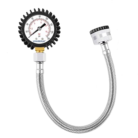 Amazon.com: UHARBOUR Water Pressure Gauge, Water Pressure Gauge for ...